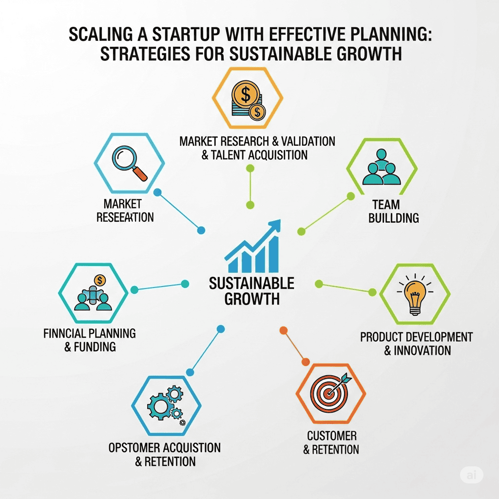 Scaling Startup with Effective Planning: Sustainable Growth